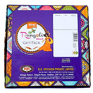 TOTA Rangoli Kit for Floor Rangoli for Pooja Art and Craft for Kids (Rangoli Kit)