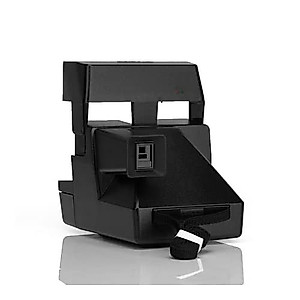 Polaroid 600 One Step Flash Instant Camera Bundle with Originals Black and White and Color Instant Film for 600 Cameras (8 Exposures) and Accessories (4 Items)