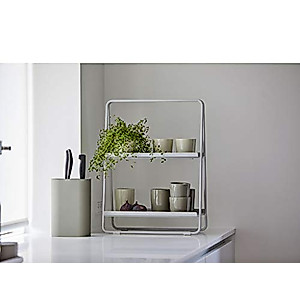 Zone Denmark Metal Adjustable Storage Shelving Unit | Maximize Space and Style | Ideal for Bedroom, Kitchen, and Bathroom | Organize with Elegance and Versatile Storage Solution- Small (Black)