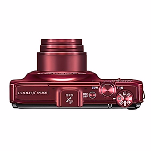 Nikon Coolpix S9300 16.0 MP Digital Camera - Red