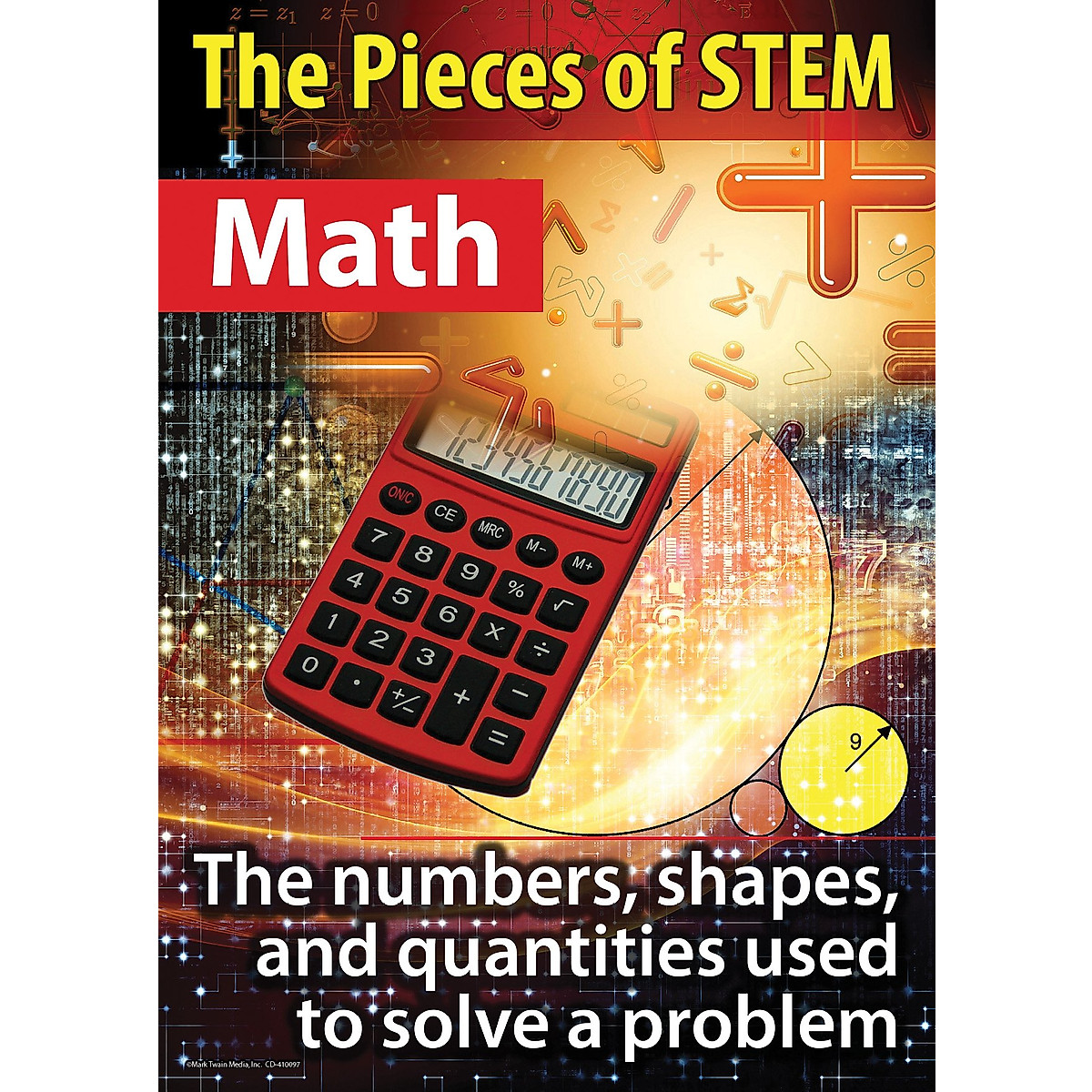 Mark Twain STEM Bulletin Board Set, 17" x 24", Multicolor