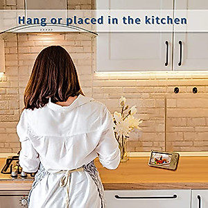 Huafly Protective Silicone Skins Compatible with Eufy SpaceView Baby Monitor/S Baby Monitor(5 inch 2900mAh LCD Display), Home Security Camera System Cover Accessories (Gray)