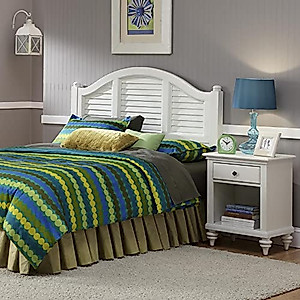 Bermuda White Night Stand by Home Styles