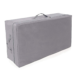 Milliard Carry Case Tri-Fold Mattress 4 inch Queen 78" x 38" x 4" Mattress (DOES NOT FIT 6 INCH) Carry Case Size: 58" X 26" X 12"