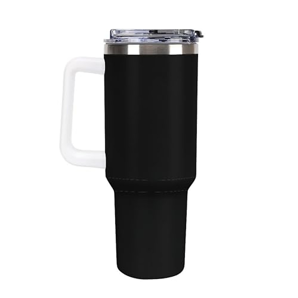 Pitbull Mom 40 Oz Tumbler Insulated Stainless Steel Water Bottle Travel Mug Car Cup with Handle and Straw