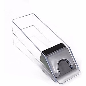 GSE Games & Sports Expert 6 Decks Blackjack Dealing Shoe, Casino Grade Acrylic Dealer Shoe for Gambling Games, Family Game Night