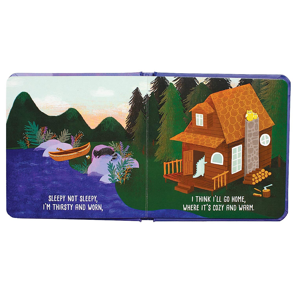 Manhattan Toy Sleepy Not Sleepy - A Tiny Dino's Bedtime Adventure Baby Board Book, Ages 6 Months and up