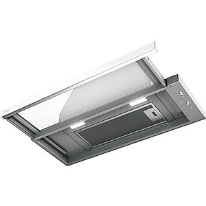 Zephyr ZPI-E30B290 Pisa 180-290 CFM 30 Inch Wide Under Cabinet Range Hood with LumiLight LED Lighting - White