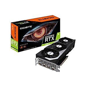 GIGABYTE GV-N306TXGAMING OC-8GD GeForce RTX 3060 Ti Gaming OC D6X 8G Graphics Card, 3X WINDFORCE Fans, 8GB 256-bit GDDR6X, Video Card
