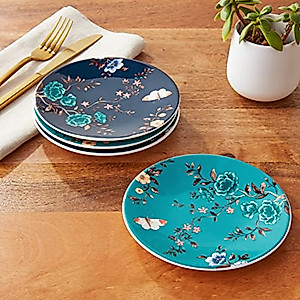 Lenox Sprig & Vine 4-Piece Tidbit Plate Set, 2.00 LB, Multi