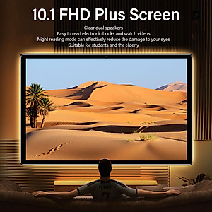 DAUERHAFT 4G LTE Tablet, 10.1 Inch Tablet 5G WiFi Dual Cameras for Business (US Plug)