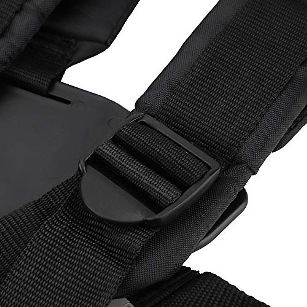 ZPSHYD Trimmer Double Shoulder Strap, L-Shaped Nylon Belt Lawn Mower Padded Strap Harness for Brush Cutter Garden