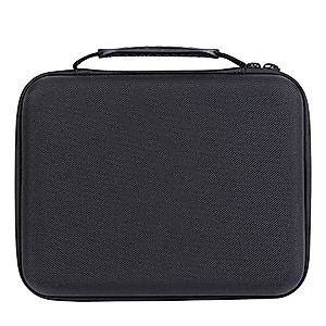 Khanka Hard Travel Case Replacement for Brother P-Touch Pt-d400 PTD400AD, PT-D410, PT-D460BT Home/Office Advanced Label Maker, Case Only (Inside White)