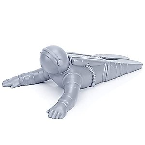 Door Stopper, Wedama 1 Pack Decorative Astronaut Doorstop, Upgraded TPU Non-Slip Rubber Cute Man Door Stop, Fit for Gap up to 1.37'', Flexible and Heavy Duty Door Holder for Home & Office Use