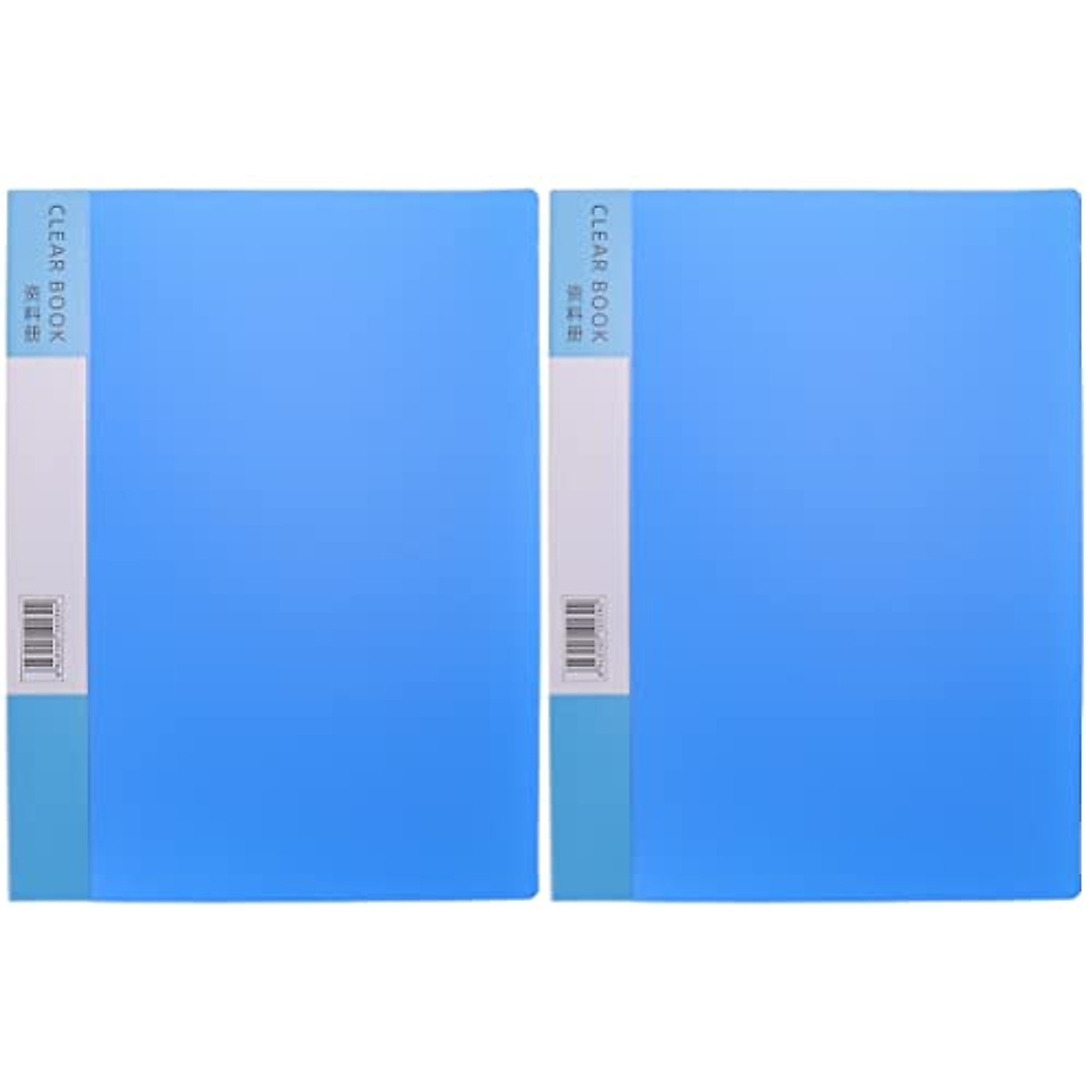 Color Envelope 2pcs Folders Capacity Documents Transparent Clip Materials Bag Exam Inner Board Organizing Folder Clear Paper Pockets for Letter Large A Holder Expanding and Cover