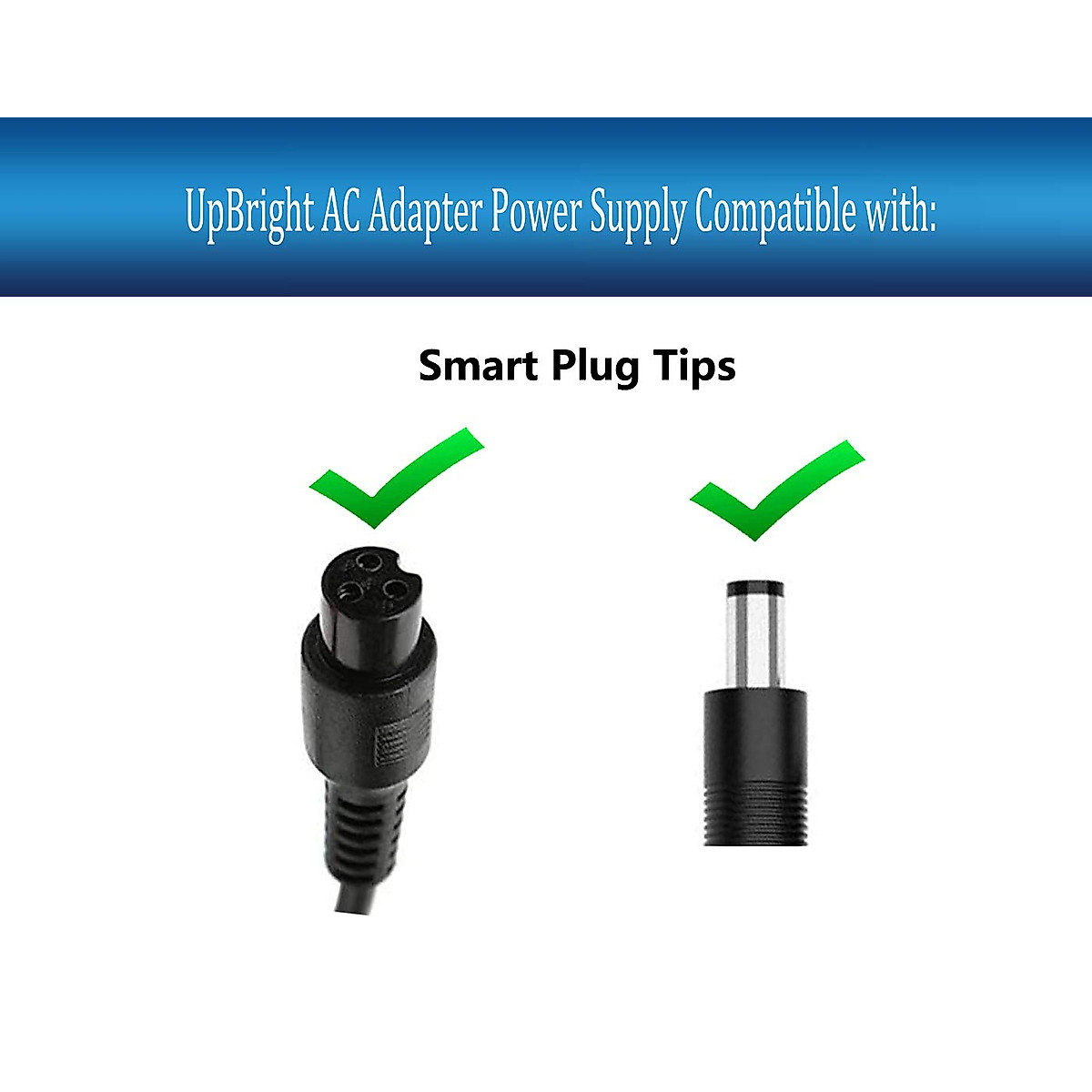 UpBright 42V AC/DC Adapter Compatible with Model: HLT-180-4202000 HLT-1804202000 HLT1804202000 Shenzhen Hyleton for Electric Longboard Skateboard Skate Board 42VDC Power Supply Cord Battery Charger