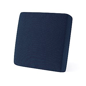 SUBRTEX Couch Slipcover RV Seater Slip Loveseat Stretch Durable Sofa Cushion Cover Spandex Elastic Furniture Protector for Settee Seat for Replacement in Livingroom, Small, Navy