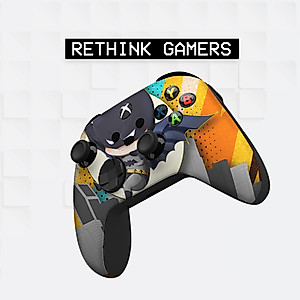 Baby batmen Vengeance Customised Wireless Controller for Xbox by BCB. Original Xbox Controller Compatible with Xbox One/Series X & S Console. Customized with Water Transfer Printing (Not a Skin)