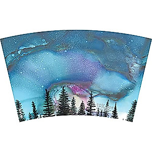 Tervis Traveler Inkreel The Heavens Triple Walled Insulated Tumbler Travel Cup Keeps Drinks Cold & Hot, 16OZ, Classic