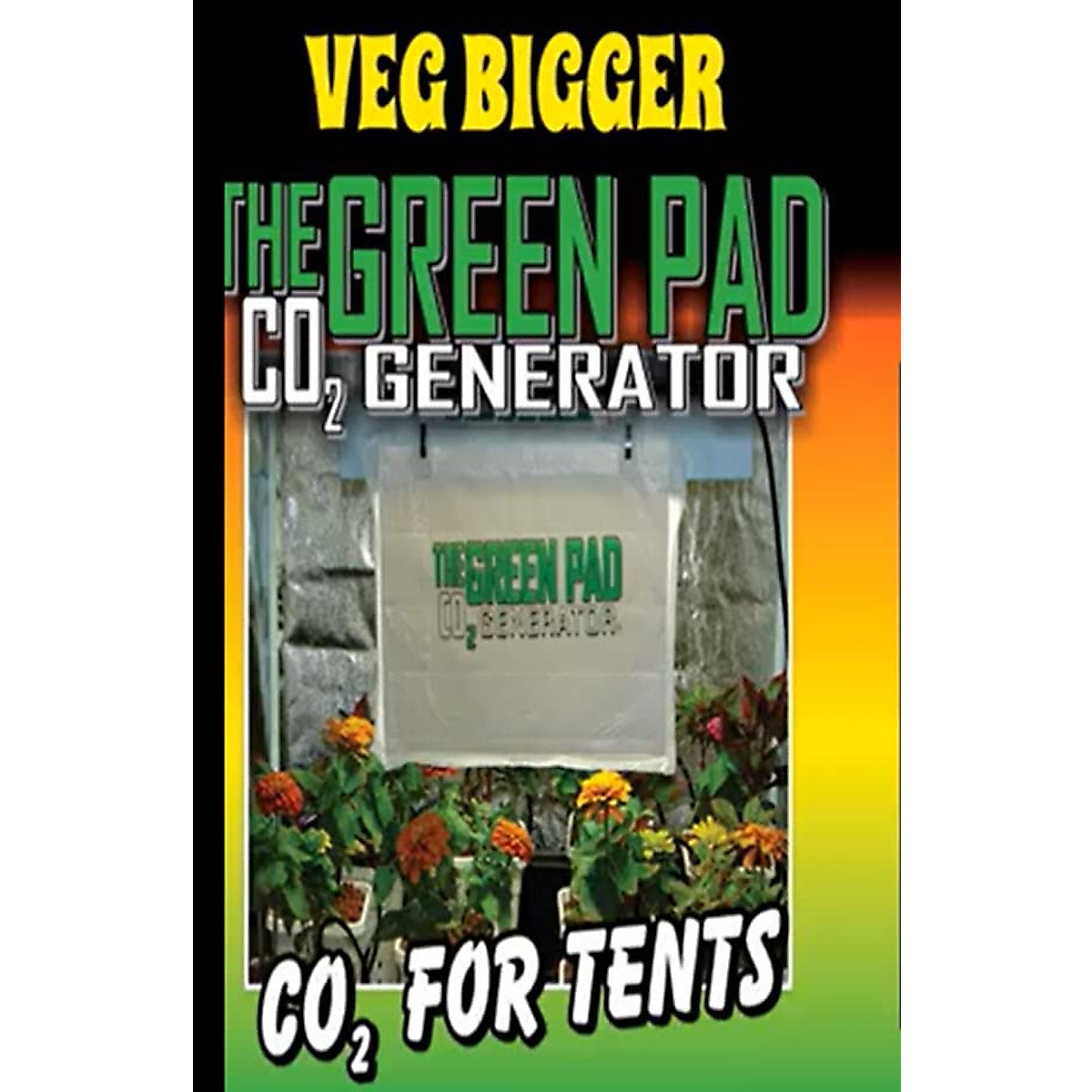 The Green Pad GP6050 CO2 Generator Contains 5 Pads w/2 Hangers