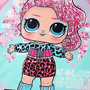 L.O.L. Surprise! Kid Girl 2pcs Tee and Print Shorts Set Pink Kids: 6-7 Years