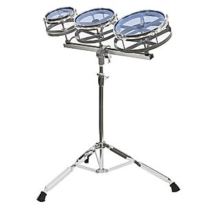 Kalos Roto Tom Drum Set with Stand, 6-Inch, 8-Inch and 10-Inch Tom Drums with Stand