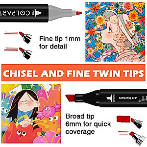 Acrylic Paint Markers,Acrylic Paint Pens Paint Markers,26 Colors Dual Tip Paint Pens For Rock Painting Wood Canvas Plastic Metal And Stone, Acrylic Dot Markers Pen For DIY Crafts Making Art Supplies