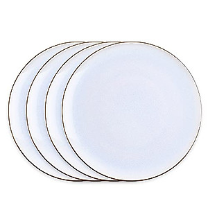 Stone lain Porcelain Dish Set, 4 Dinner Plates, Josephine - Lavender