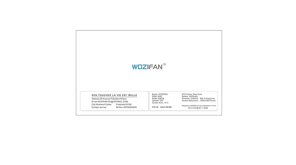WOZIFAN 14-Inch Laptop with Windows 11 - Powerful & Portable