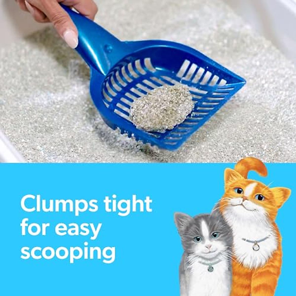 Fresh Step Multi-Cat Litter, Scented with Febreze, 25 Lb