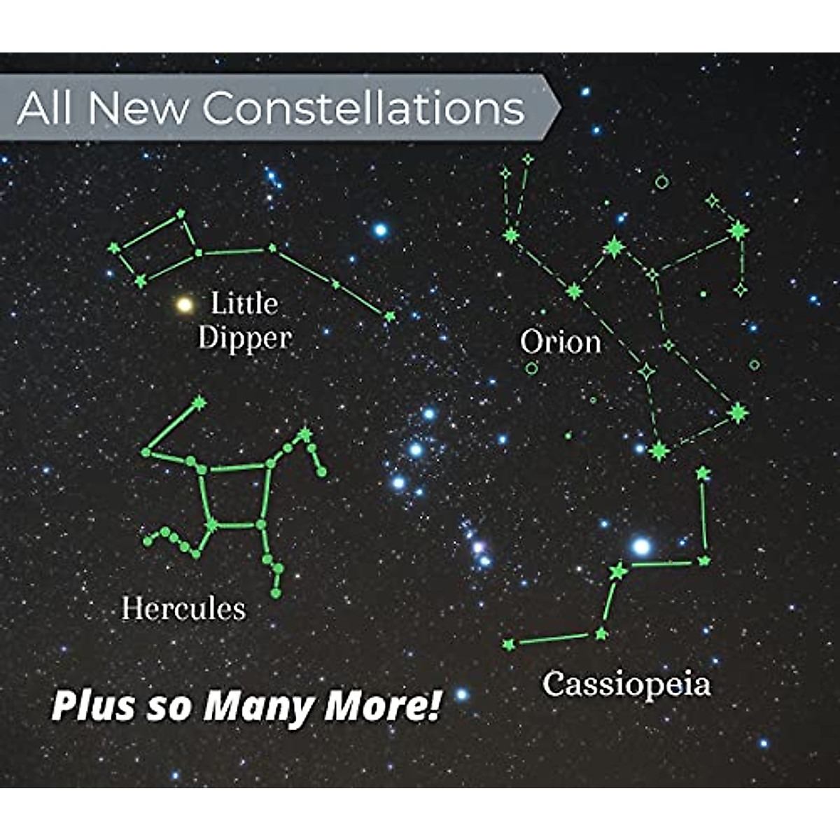 Constellation Blanket Glow in The Dark | Multiple Sizes | Popular Astronomy Constellations | Space, Solar System, Stargazing, Star Lovers & Astronomers Gift | Men, Women, Teen, Boys & Girls (80x60in)
