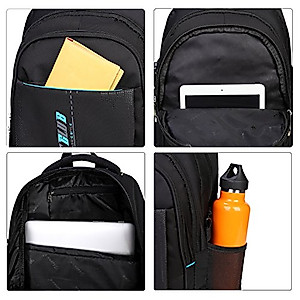 Goldwheat School Backpacks Student Bookbag Casual Shoulder Daypack Travel Back Pack for Teen Boys