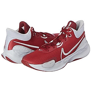 Nike Elevate 3 Men's Basketball Shoes (Team Red/University Red/Wolf Grey, us_Footwear_Size_System, Adult, Men, Numeric, Medium, Numeric_9_Point_5)