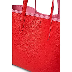 Lacoste Anna Large Reversible Shopping Bag Reseda Corrida One Size