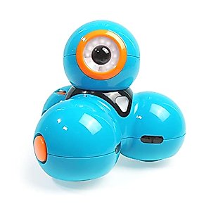 Wonder Workshop Dash – Coding Robot for Kids 6+ – Voice Activated – Navigates Objects – 5 Free Programming STEM Apps – Creating Confident Digital Citizens , Blue