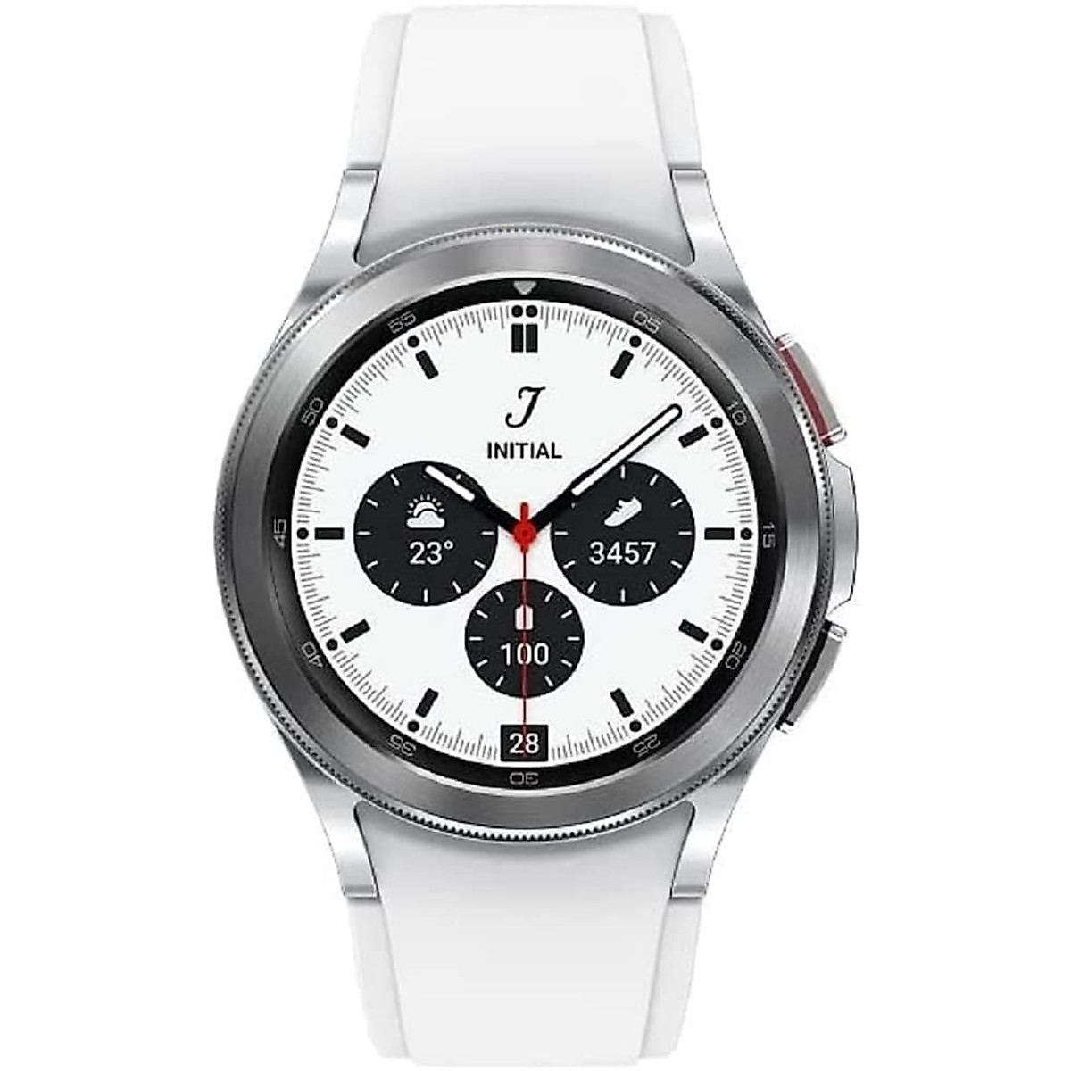 SAMSUNG Electronics Galaxy Watch 4 Classic 42mm Smartwatch GPS + LTE (Renewed)