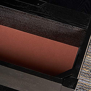 Christopher Knight Home Laurel Luke Farmhouse Faux Wood Lift Top Coffee Table, Black