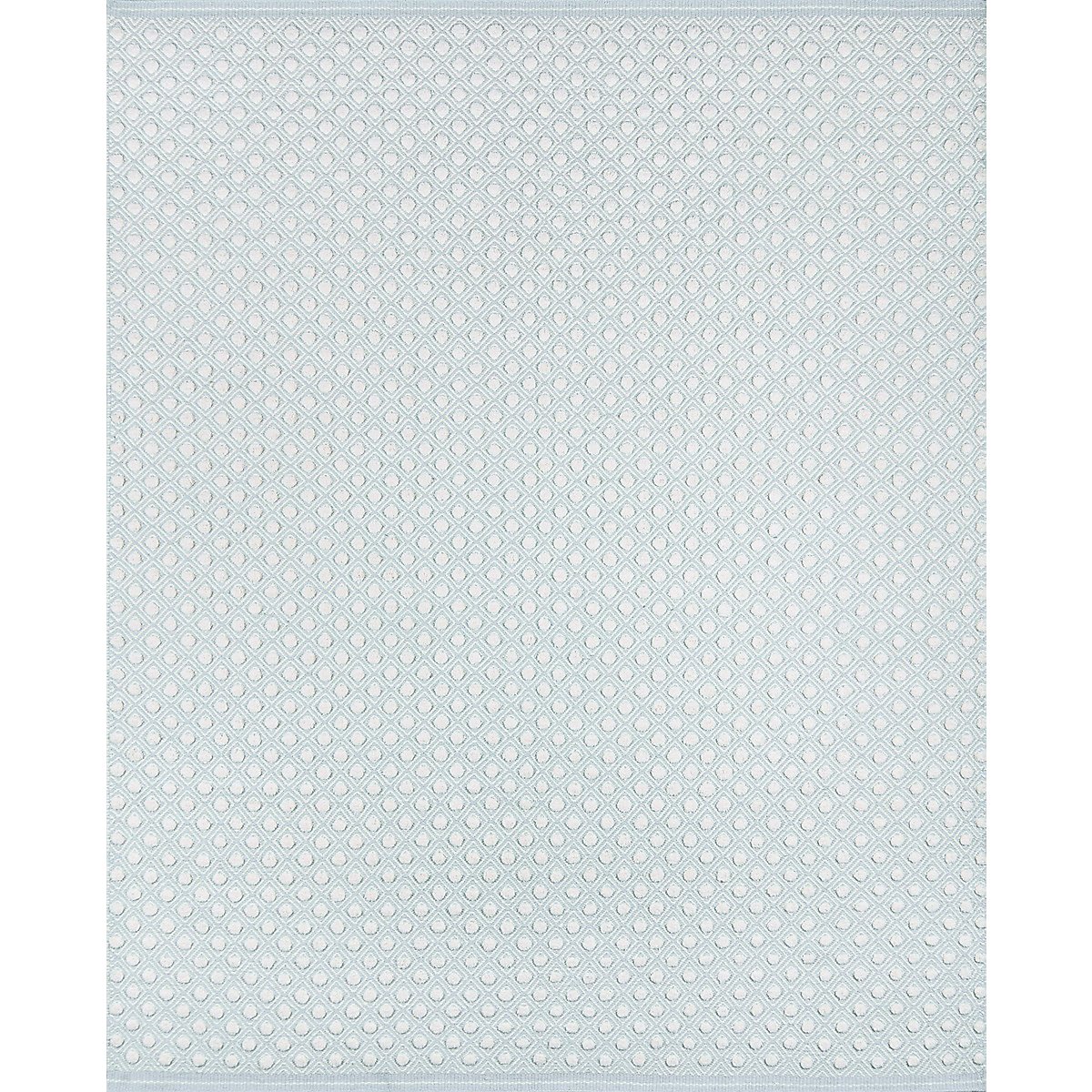 Erin Gates by Momeni Langdon Windsor Blue Hand Woven Wool Area Rug 5' X 8' (LANGDLGD-2BLU5080)