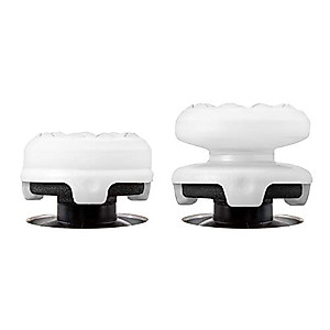 KontrolFreek FPS Freek Galaxy White for Playstation 4 (PS4) and Playstation 5 (PS5) | Performance Thumbsticks | 1 High-Rise, 1 Mid-Rise | White