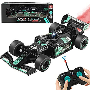 DOLIVE F1 Remote Control Car, 1:18 RC Car for Boys Toys Age 6-8, Model RC Drift Cars Display Scale High-Speed Fast Hobby Racing Batteries Rotating Toy, Birthday Gift for Ages 8-13