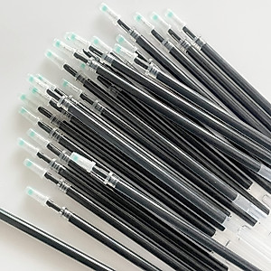 Sencoo 24-Pack 0.5 mm Black Gel Ink Pen Replace Refills Office Pen Refills