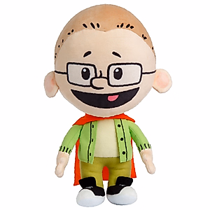 Mighty Mojo Xavier Riddle and The Secret Museum - Brad Scott Meltzer Plush Doll Toy - 12 Inches Tall - Super Soft Cuddly Plush Doll - PBS Show - Gift for Kids & Birthday Parties