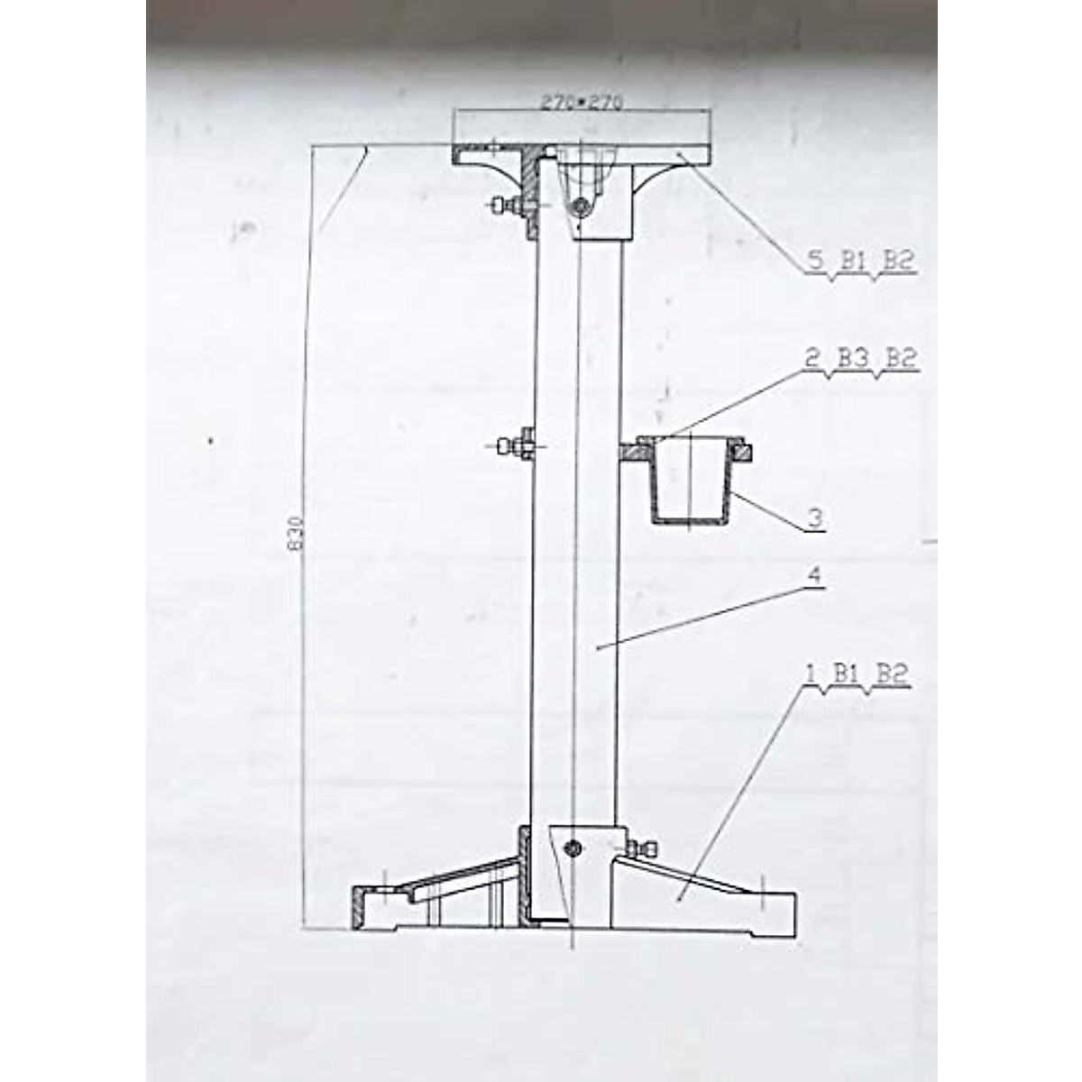 HHIP 8071-0035 Heavy Duty Bench Grinder Stand