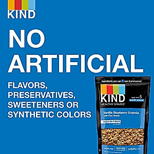 Kind Healthy Grains Clusters- Super Variety Packs 11 Oz (Pack of 3) Peanut Butter,Vanilla Blueberry,Rasberry by BAR