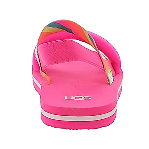 UGG Unisex-Child Zuma Sling Sandal, Taffy Pink, 5 Big Kid