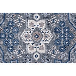 Universal Rugs Logan Area Rug, 4' x 5', Gray