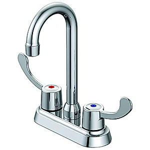 EZ-FLO 10227 Two Handle Bar Faucet, Chrome