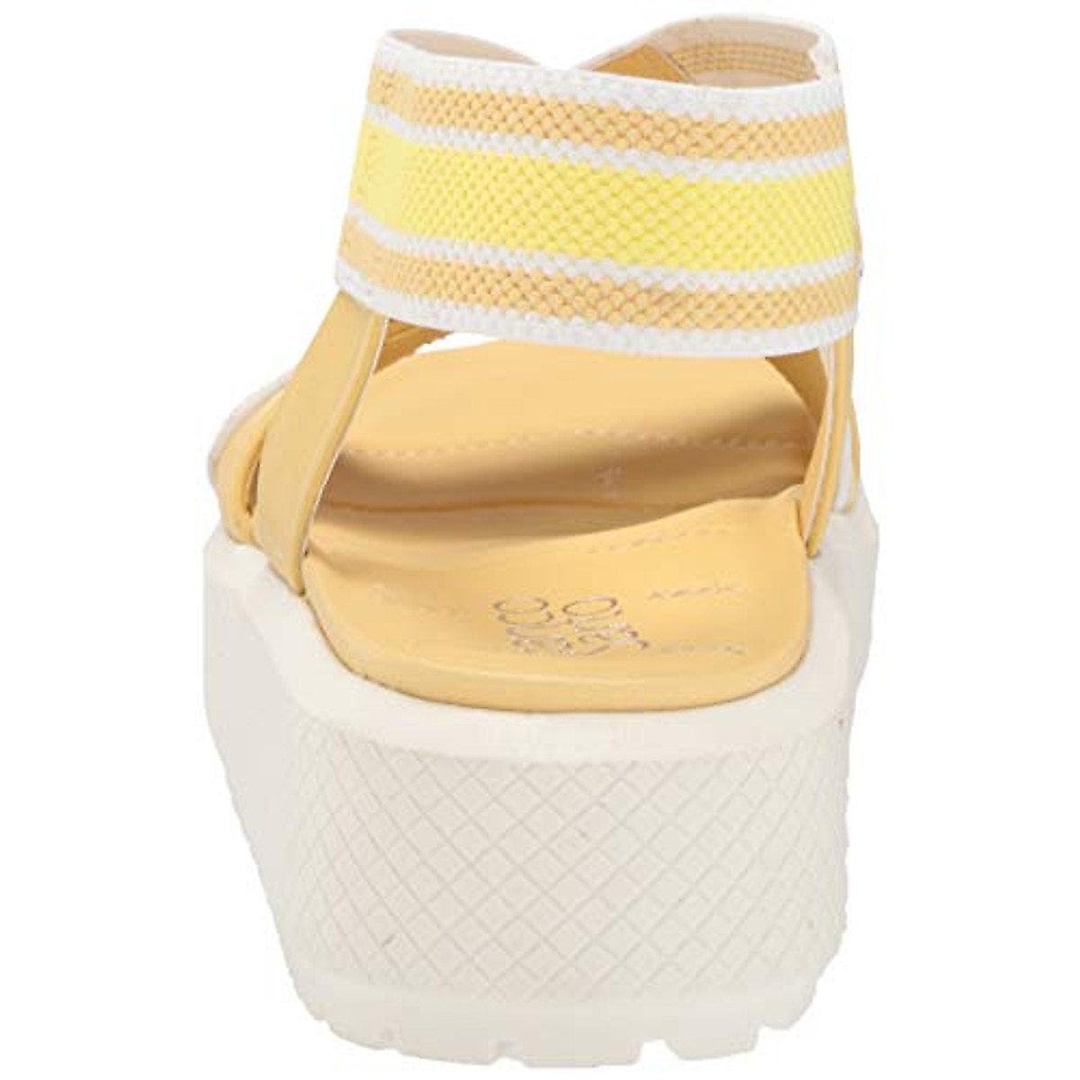 Franco Sarto Womens Niko Sandal Light Yellow 7.5 M