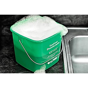Alpine Industries 6 Qt. Green Cleaning Pail, Green