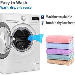 WCDJOMOP 5 Pcs Sugar Glider Blanket, Hamster Fleece Cage Liners, Soft Warm Pet Bedding Mats Sleep Pad Cover Bath Towels for Hamster Guinea Pig Rabbit Squirrel Chinchilla Hedgehog (30x30cm, 5 Pack)